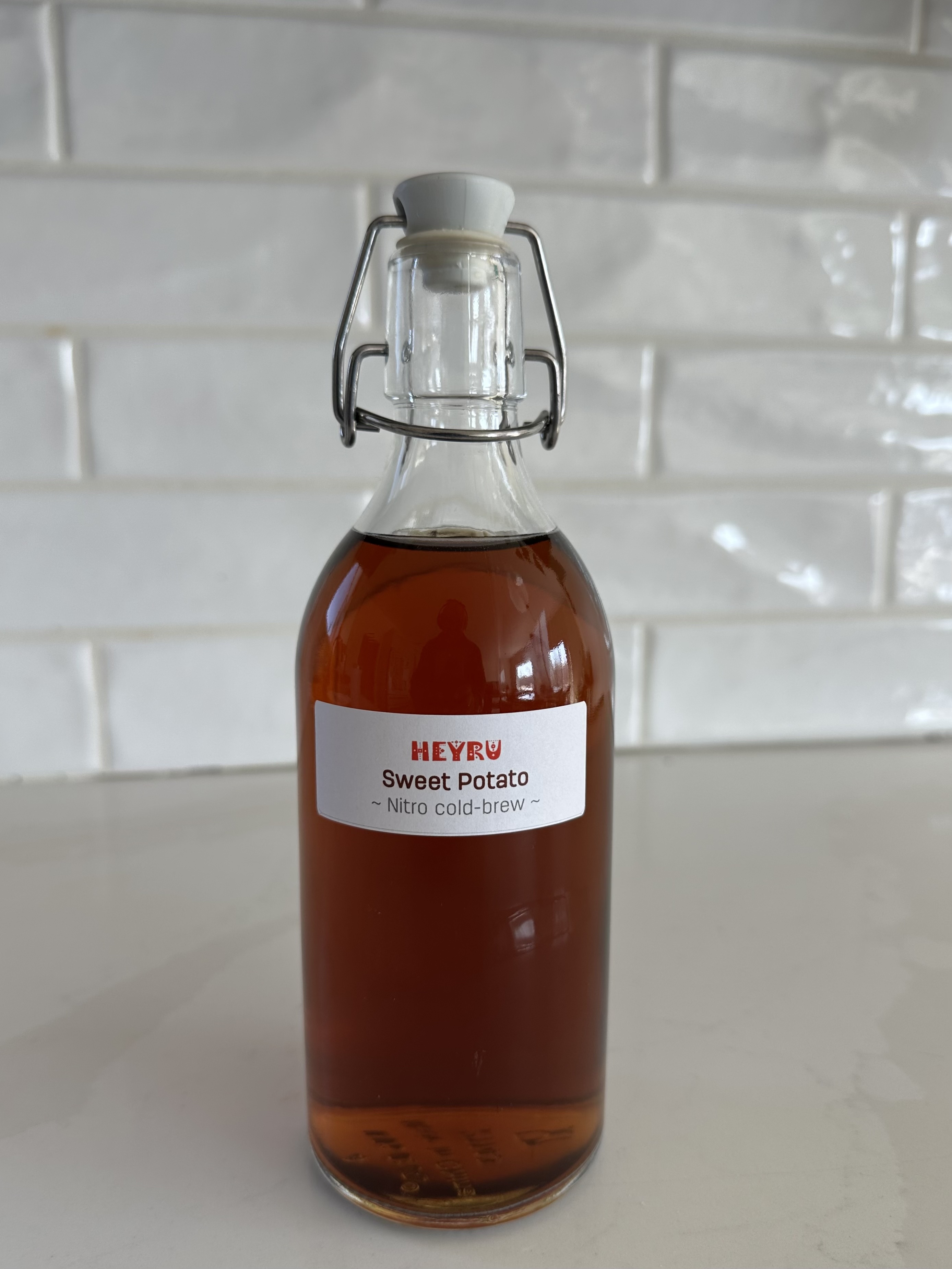 Sweet Potato Nitro Cold Brew 16oz | HEYRU | Natural Products